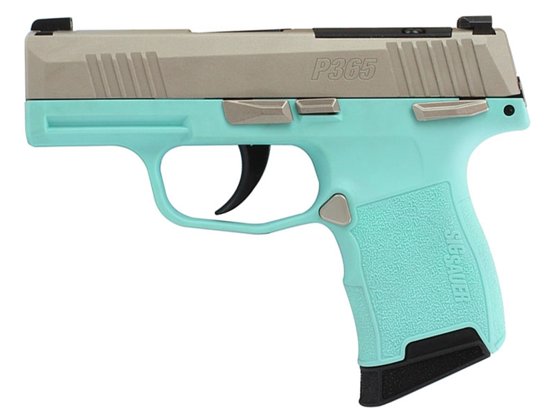 Turquoise Handgun