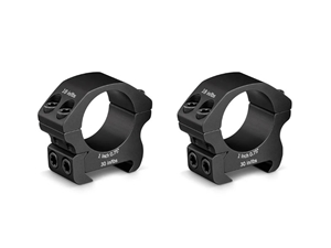 Vortex Pro Scope Rings, 1" - Low (.75)