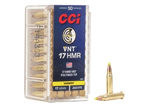 Federal CCI .17HMR 17gr VNT 50rd