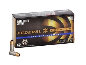 Federal Premium HST 9mm 147gr JHP 50rd