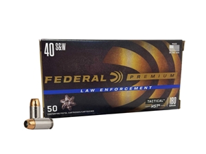 Federal Premium HST .40S&W 180gr JHP 50rd