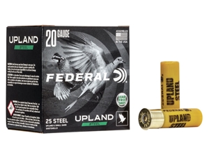 Federal Upland Steel 20GA 2.75" .75oz Lead-Free #7.5 Shot 25rd