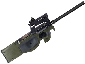 FN PS90 5.7x28 16" 10/50rd Rifle, OD Green w/ Vortex Viper- CA Featureless