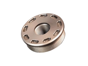 SilencerCo Bravo Direct Thread Titanium Mount, 1/2-28