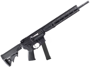 LWRC IC-9 PCC 9mm 16" Rifle, Black