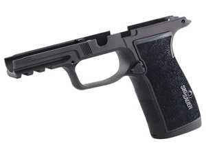 Sig Sauer P365X Macro AXG Aluminum Grip Module w/Polymer Grips, Black