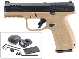 Rost Martin CA RM1C OSP 9mm 4" 10rd Pistol, FDE w/CTS-1500 Red Dot Sight
