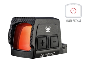 Vortex Defender-ST Solar Enclosed 3MOA Red Circle Dot Sight, "Pro" Footprint