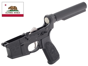 BCM BCM4 Complete Lower, Black (CA Single Shot Pistol)