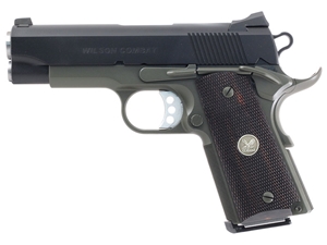 Wilson Combat CA CQB Compact .45ACP 4" Pistol, Black/OD Green